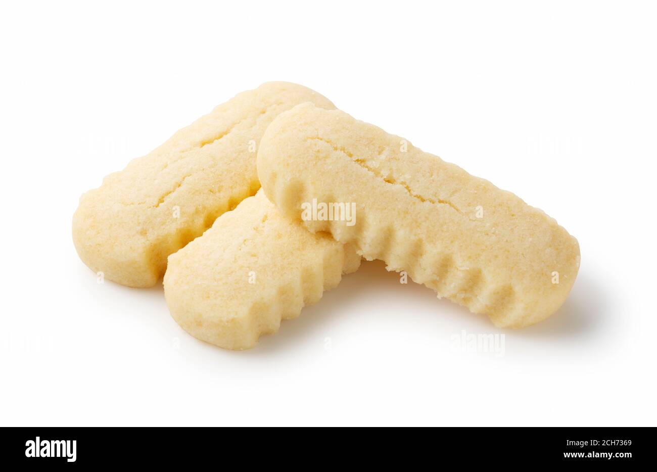 Japanese Okinawan cookies placed on a white background. Chinsuko Stock ...