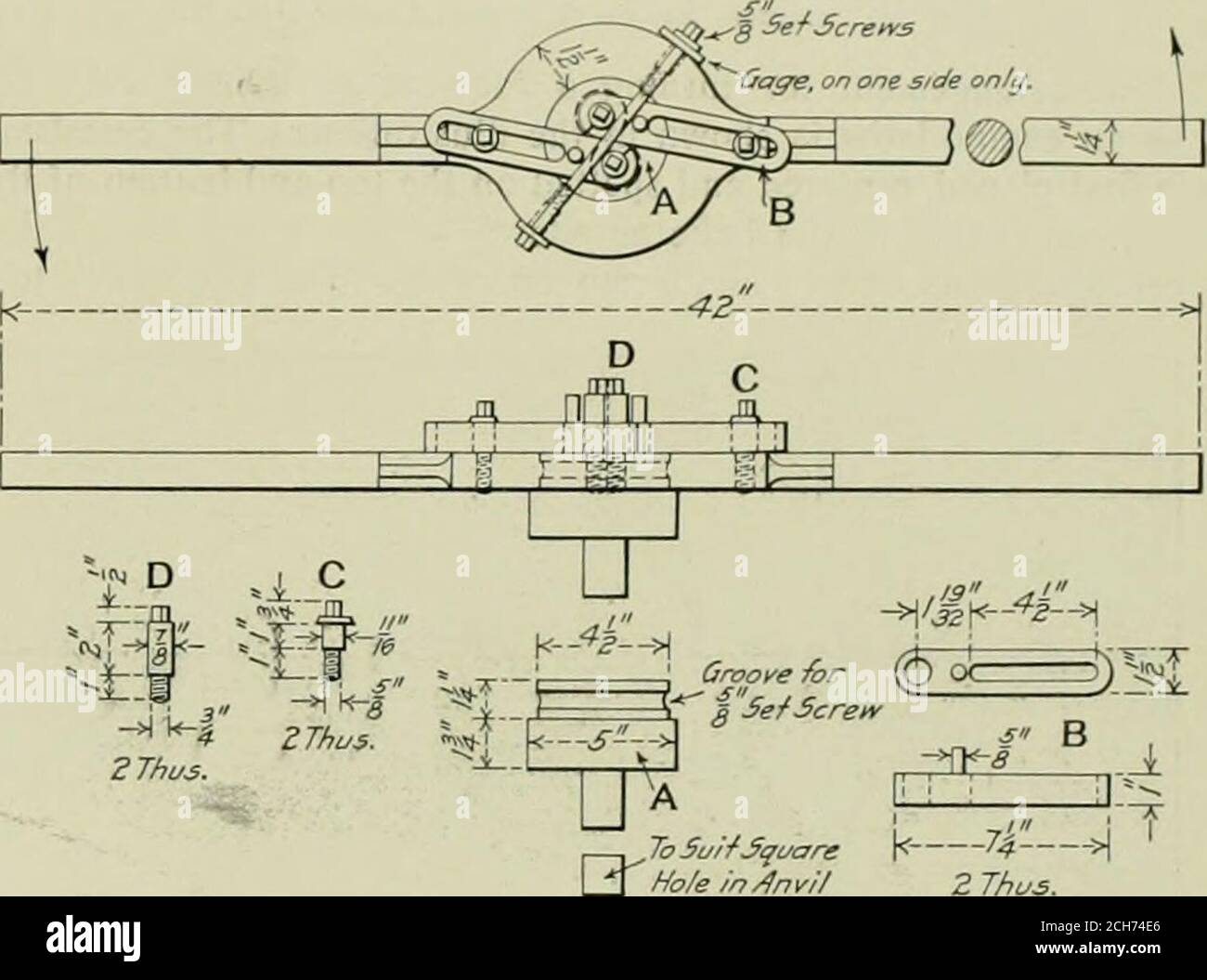 Slotted links hi-res stock photography and images - Alamy