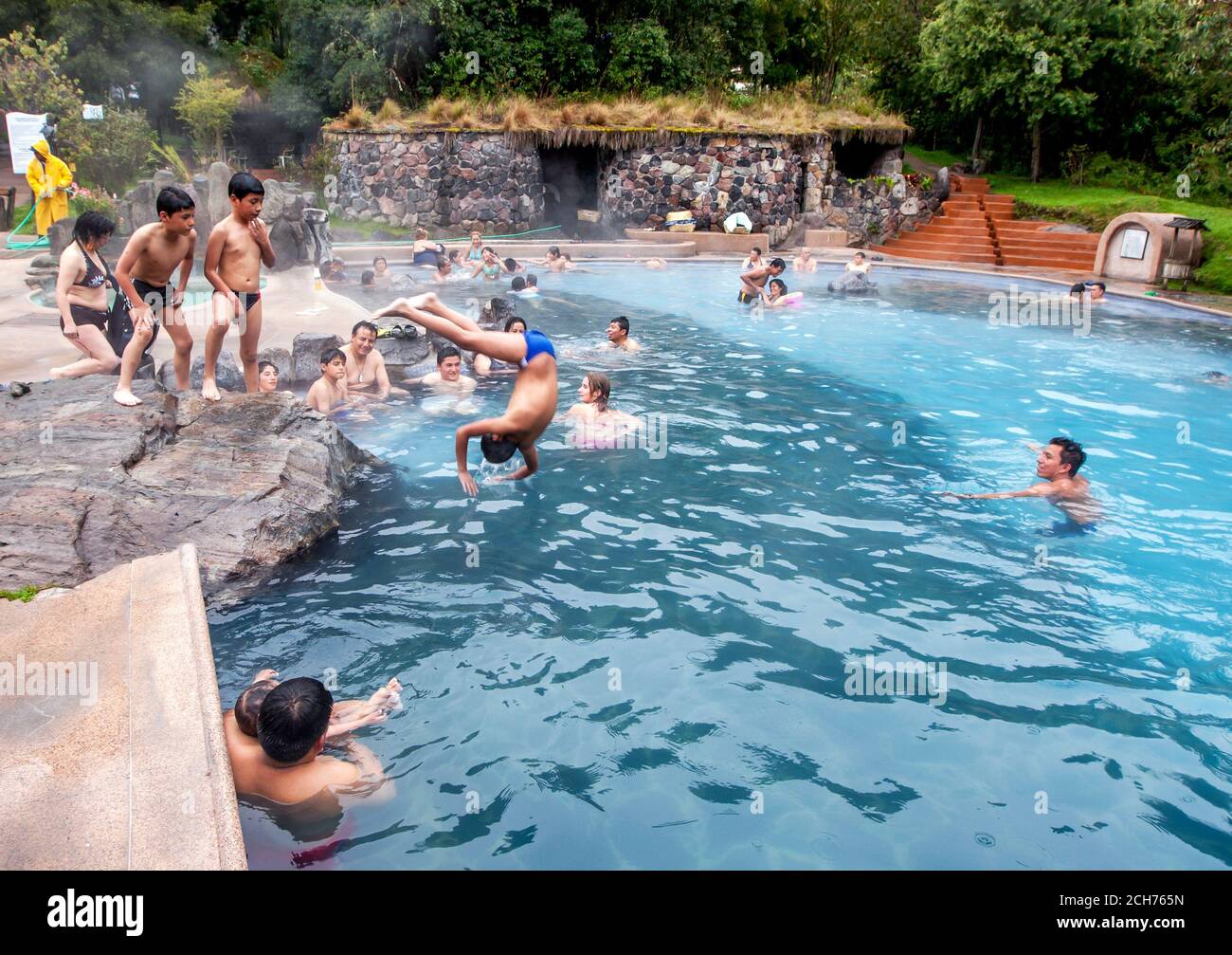 Papallacta hot springs ecuador hi-res stock photography and images - Alamy