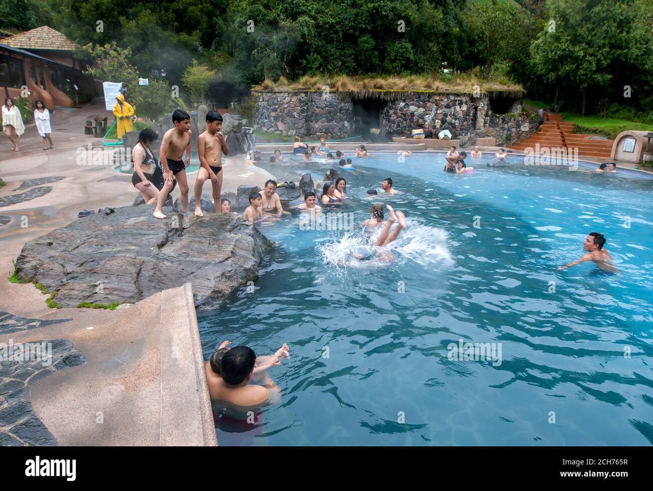 Papallacta hot springs ecuador hi-res stock photography and images - Alamy