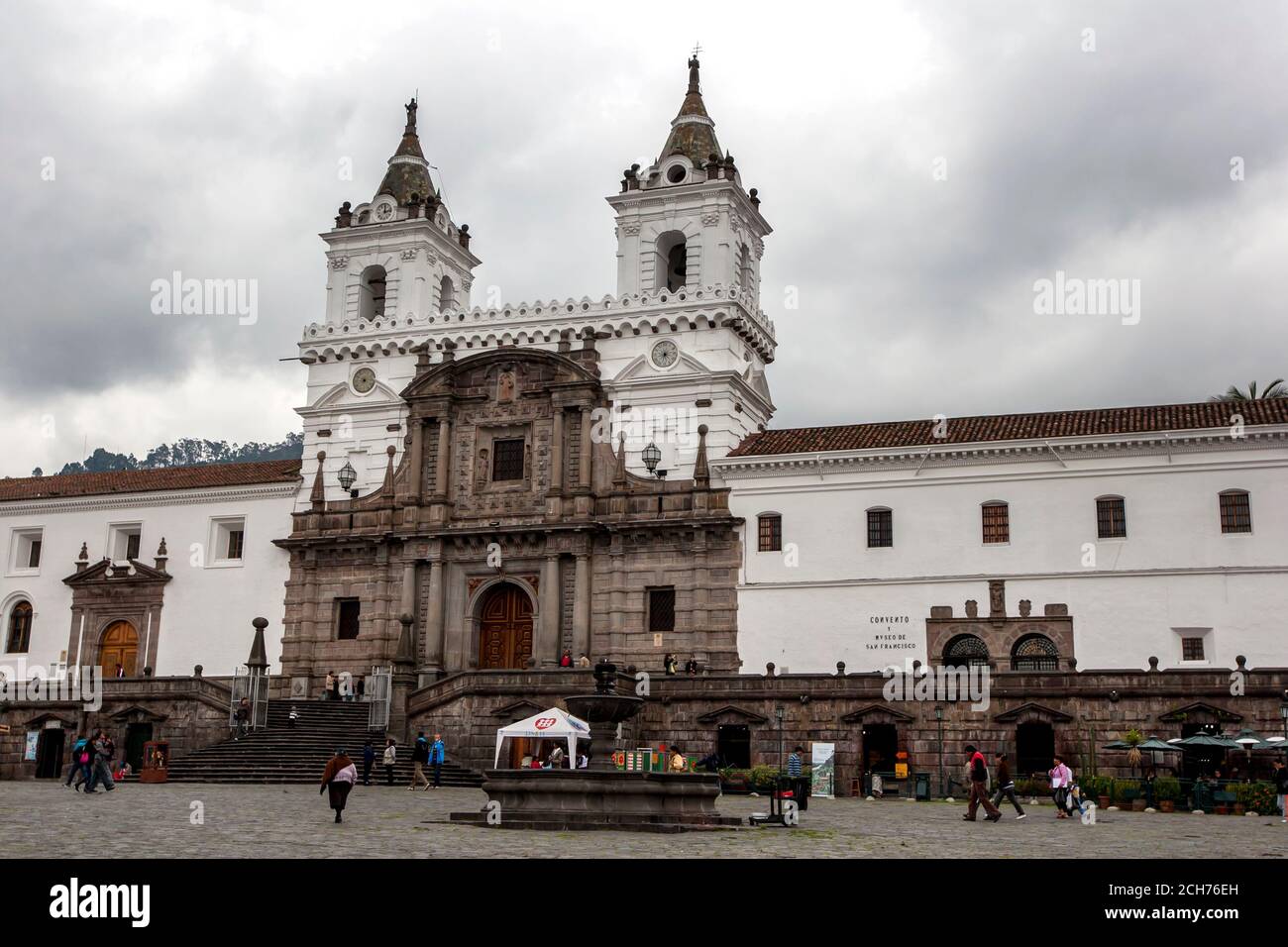 The exterior of the 16th century Church and Monastery of Saint Francis ...