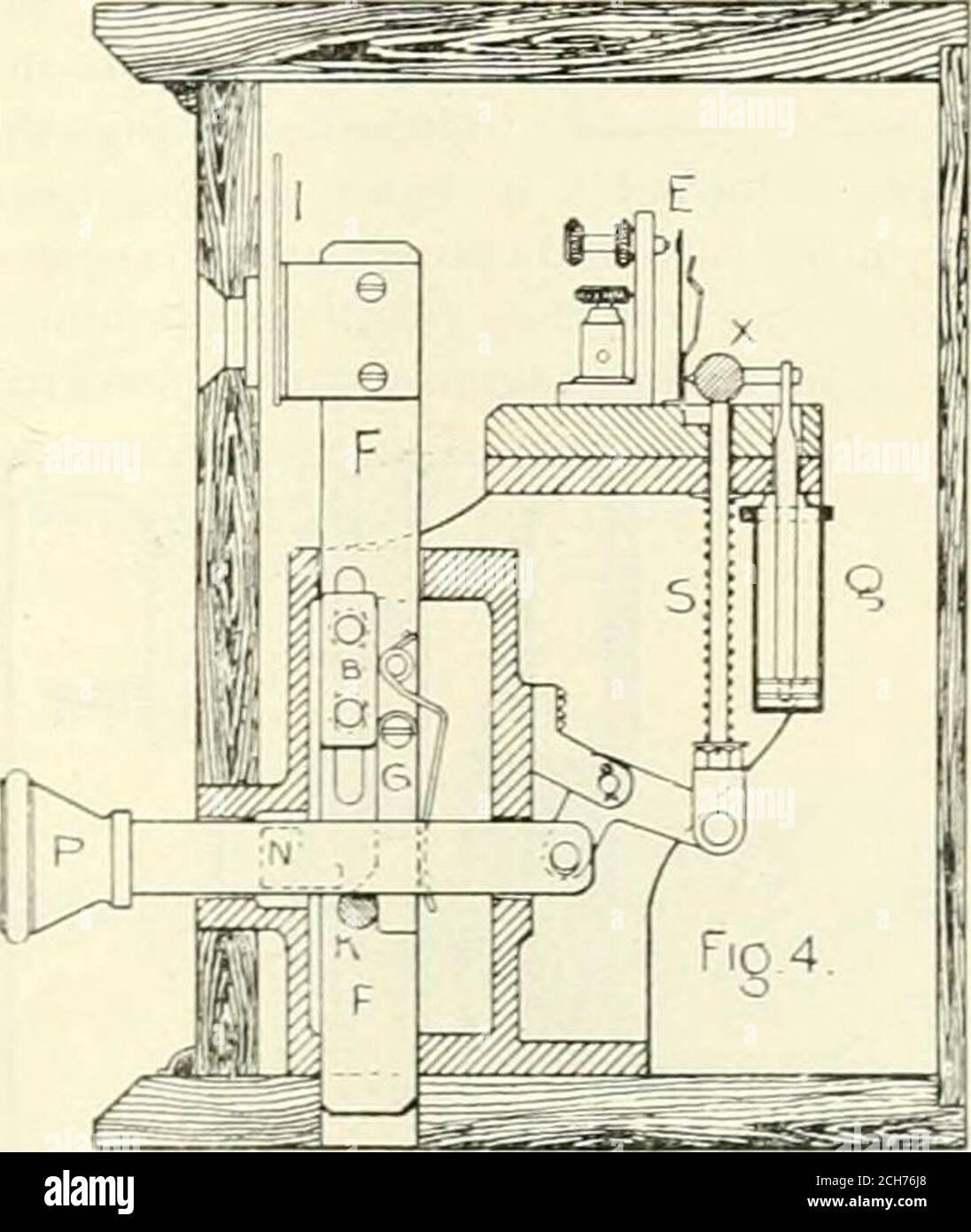Three levers lock hi-res stock photography and images - Alamy