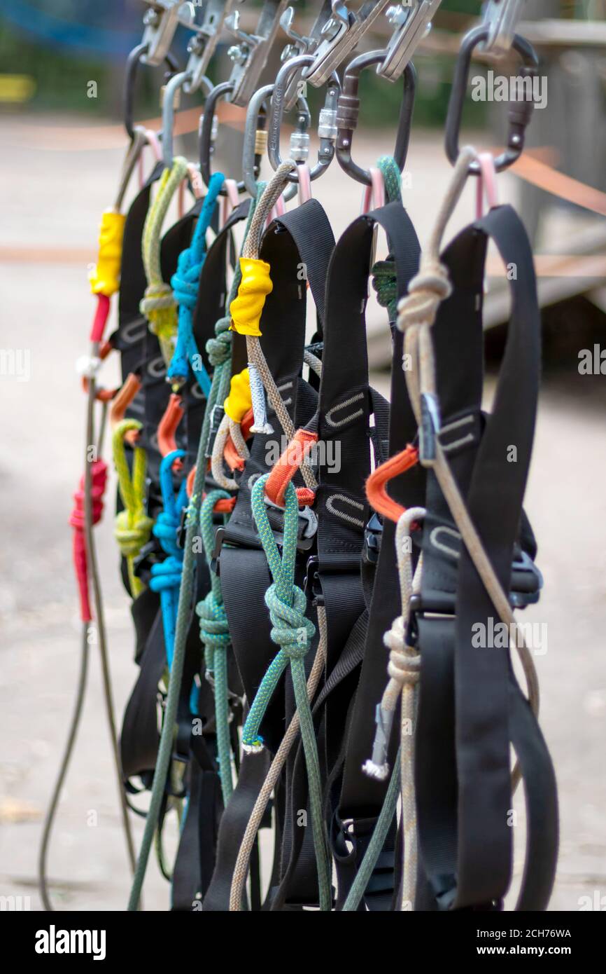 Safety ropes hi-res stock photography and images - Alamy