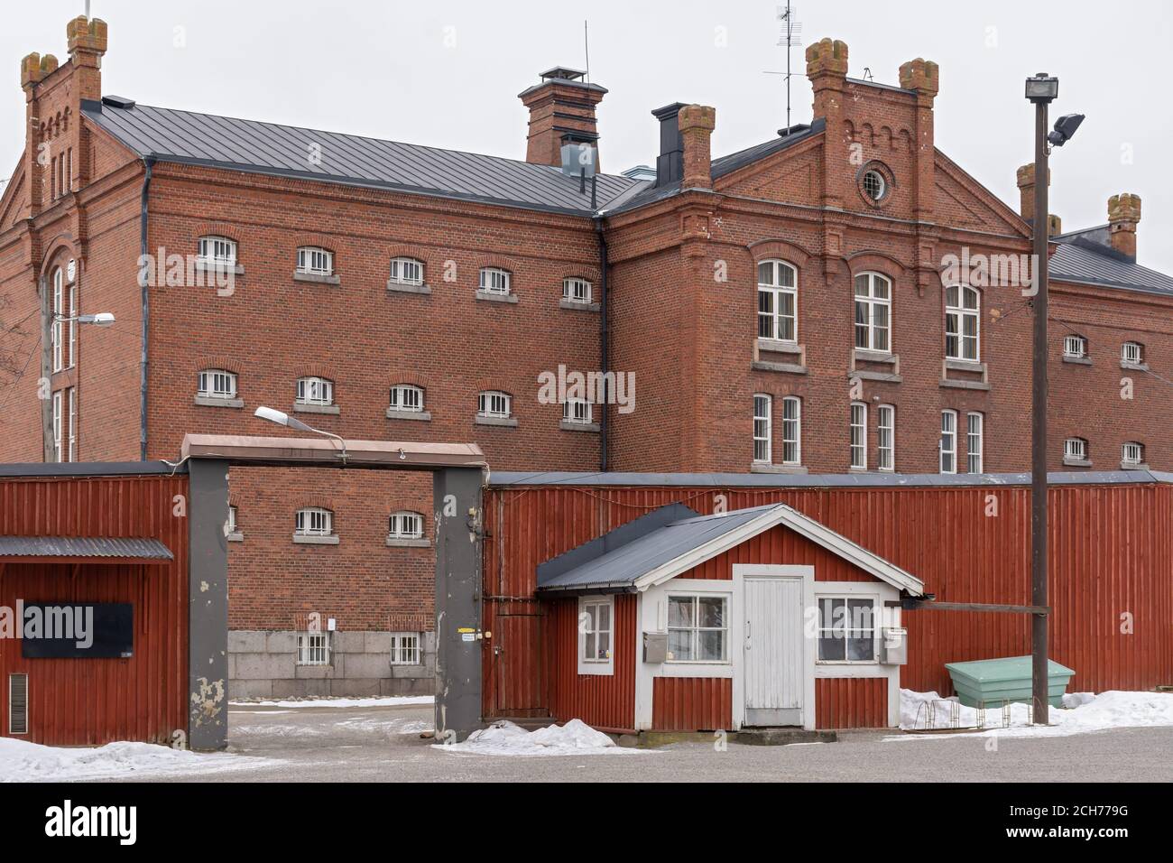 Hämeenlinna prison museum in Hämeenlinna Finland Stock Photo - Alamy
