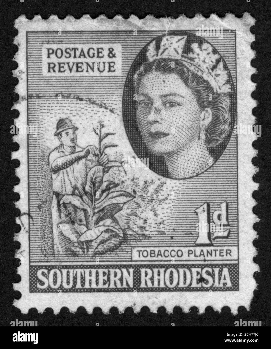 Southern rhodesia postage stamps hi-res stock photography and images ...