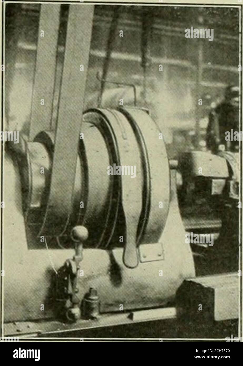 . American engineer . Fig. 17—Guard for Lathe Feed 18—Guard Removed ...