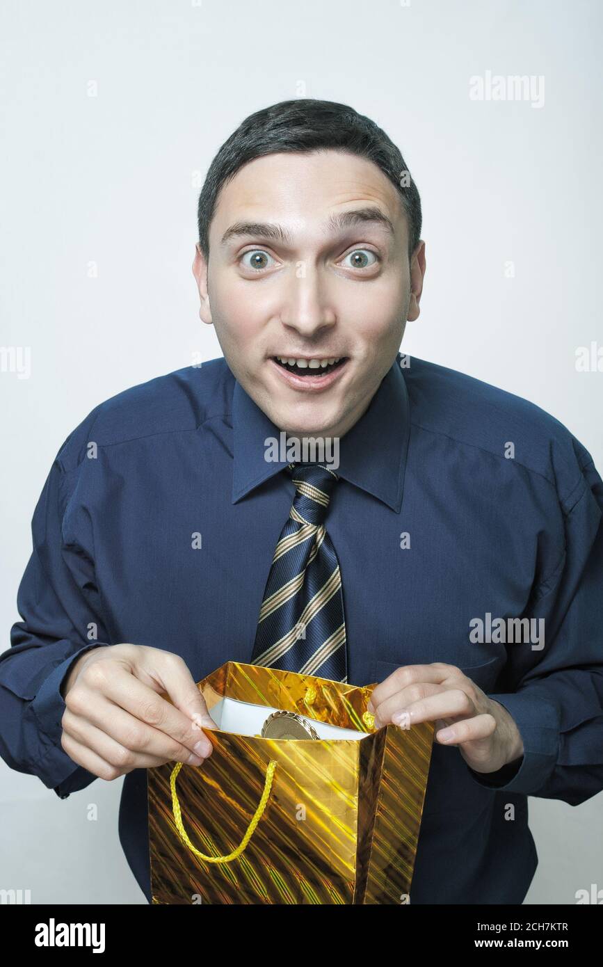 Opening packet hi-res stock photography and images - Alamy