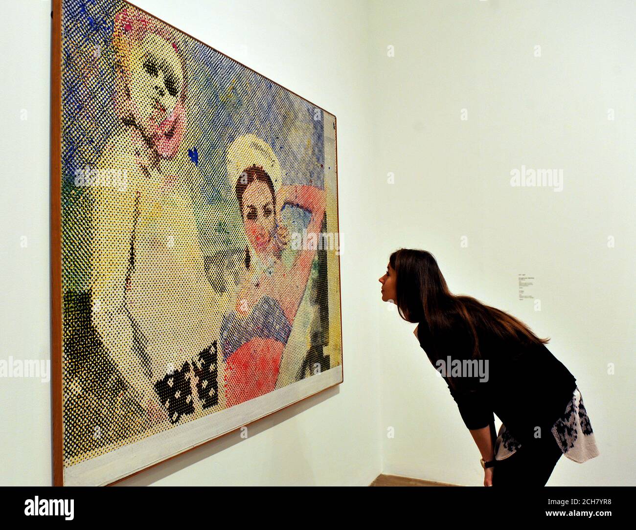 Tate modern staff member cecily carbone looks at girlfriends 1965 66 hi ...