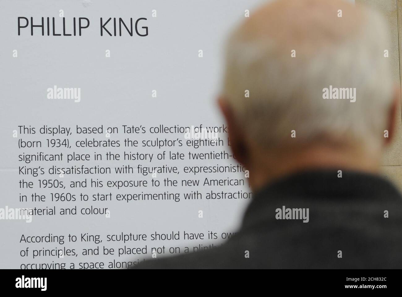 Phillip King, who has an exhibition of a selection of his work to ...