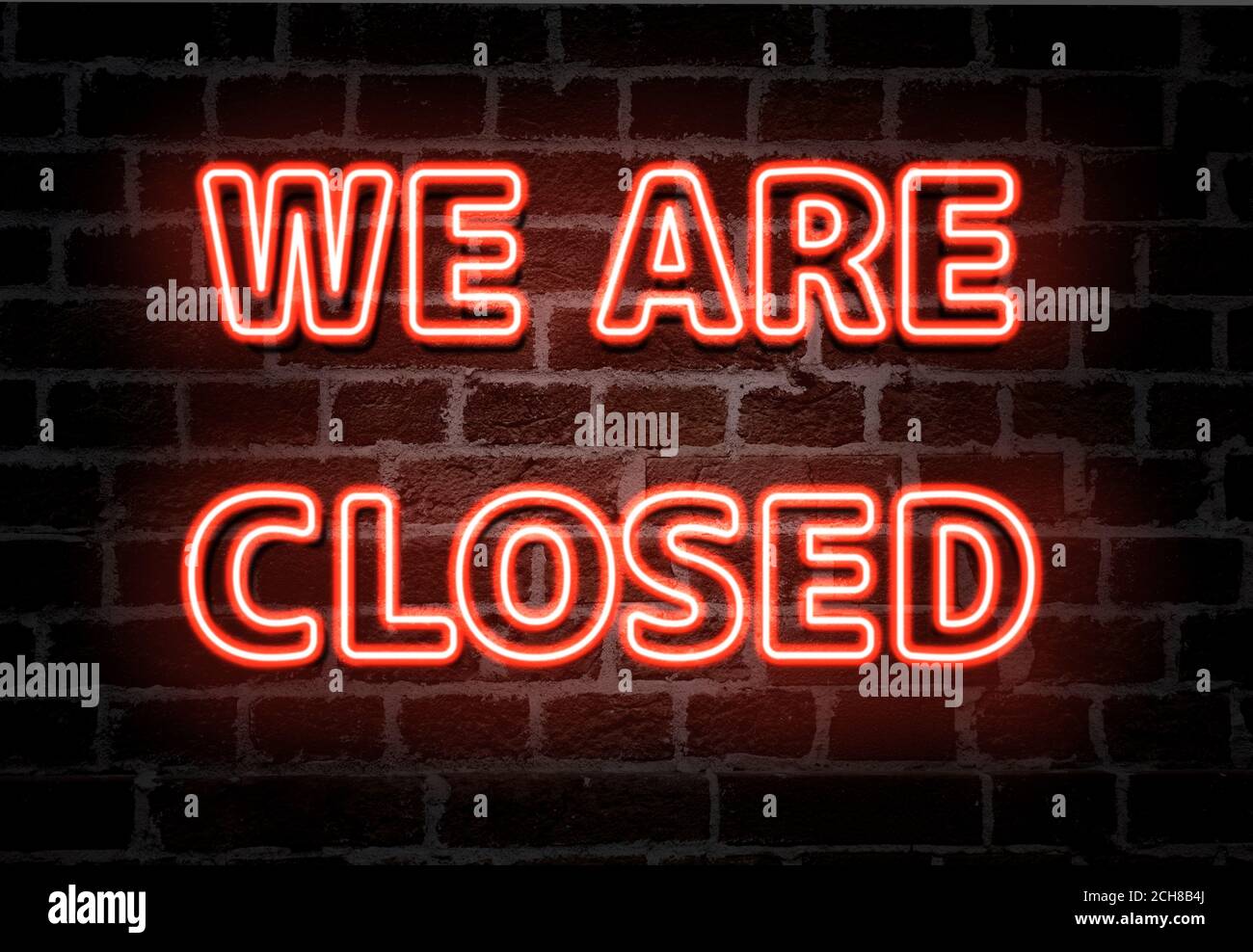 Welcome neon sign on brick hi-res stock photography and images - Alamy