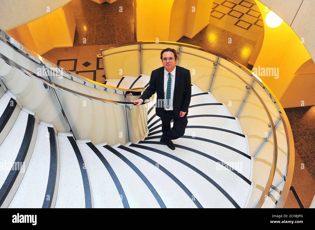 Alex Farquharson, the new Director of Tate Britain, in central London ...