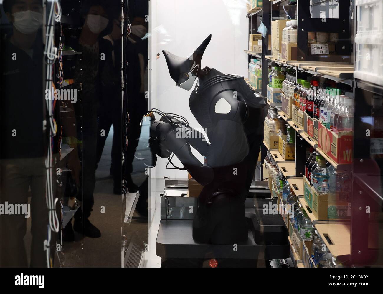 Tokyo, Japan. 14th Sep, 2020. Japanese robot venture Telexistance's ...