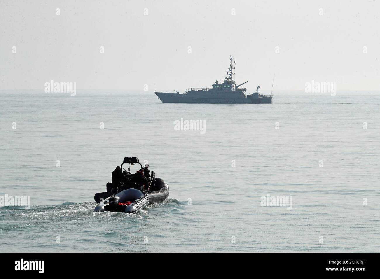 Border force staff recover hi-res stock photography and images - Alamy