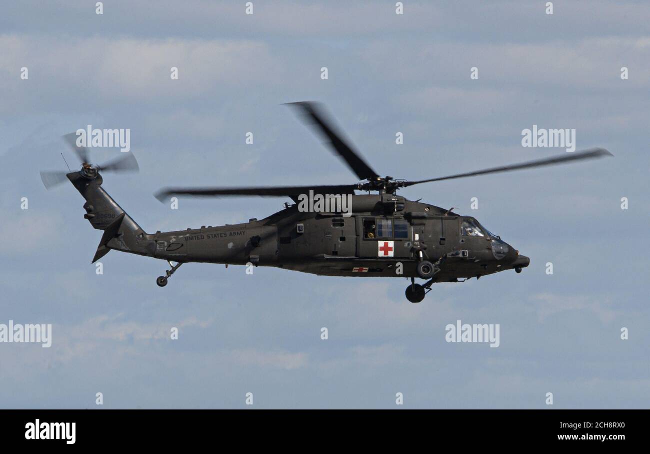 Dresden, Germany. 10th Sep, 2020. A Sikorsky HH-60M Black Hawk ...