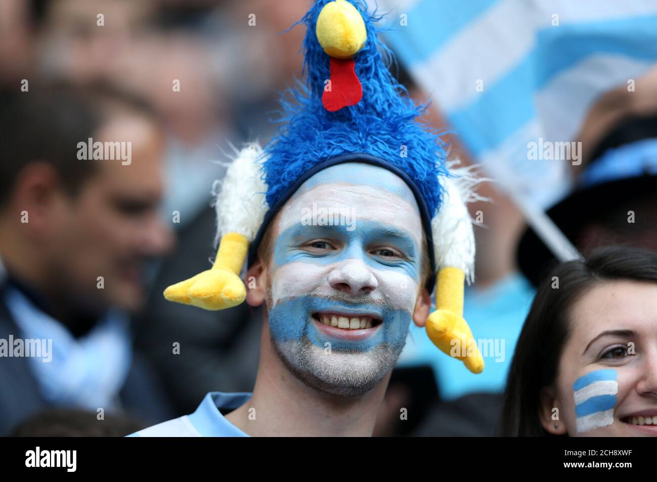 Rugby face paint hi-res stock photography and images - Alamy