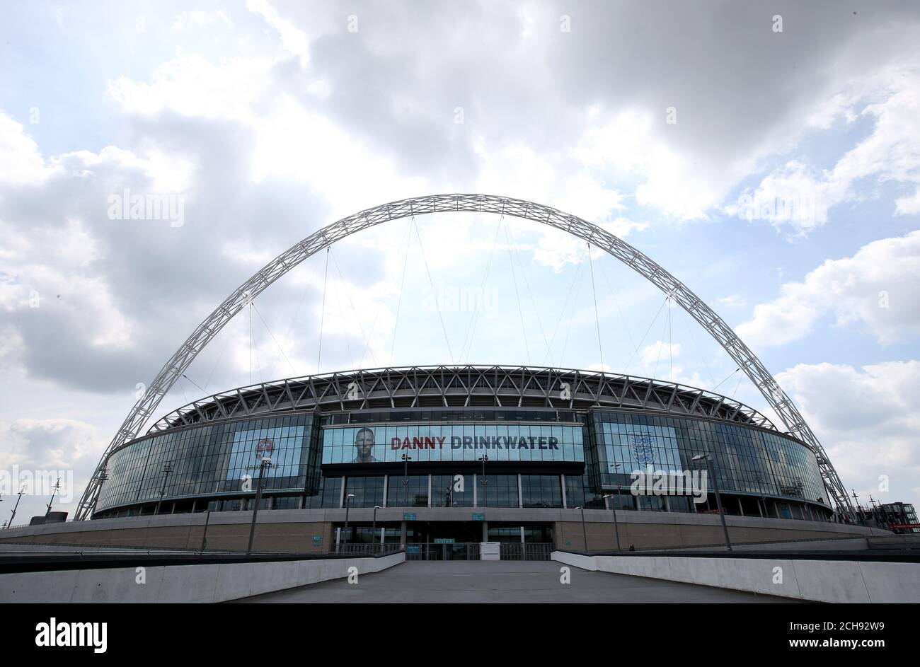 Shown on big screen hi-res stock photography and images - Alamy