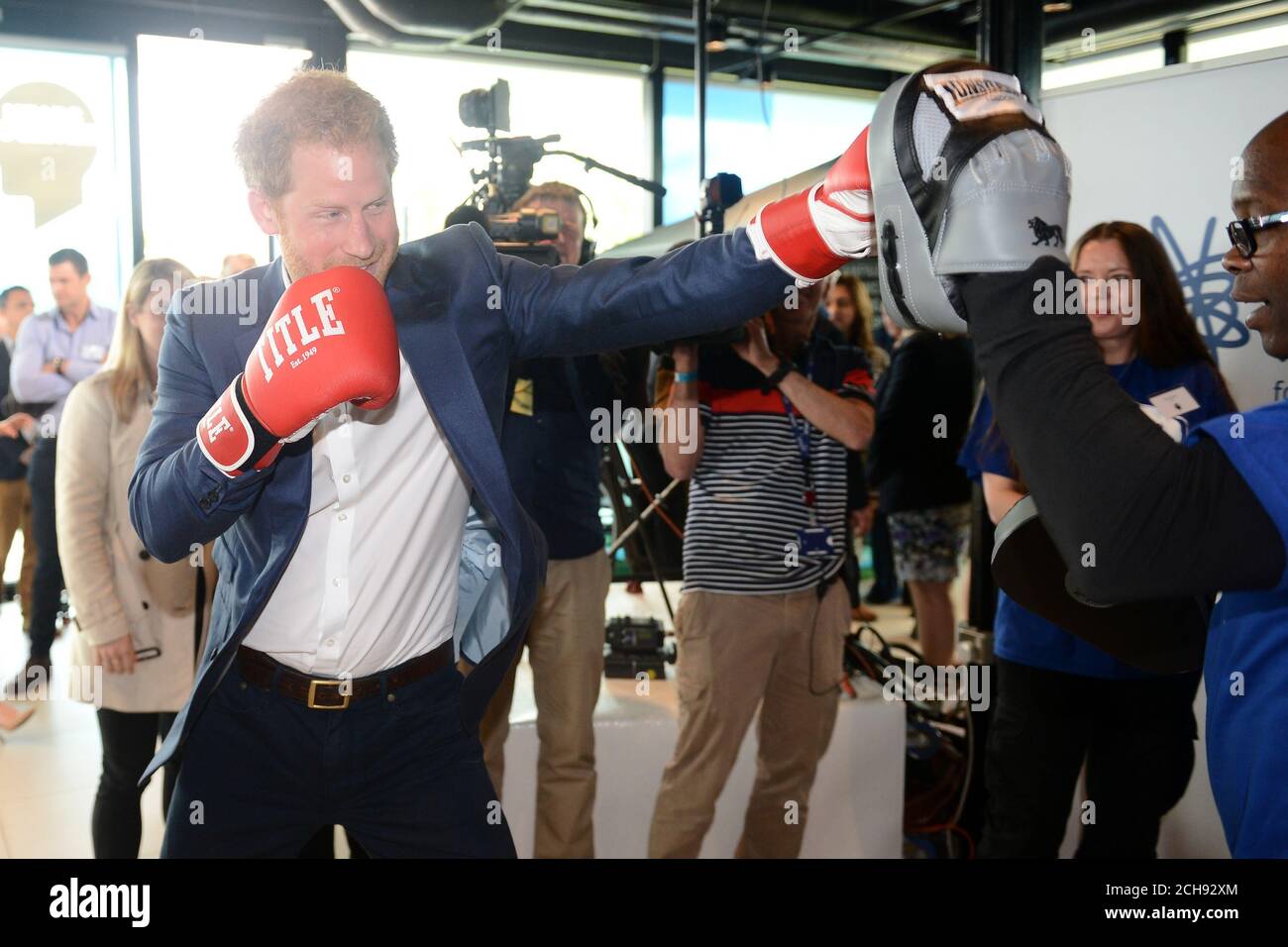 Former boxer duke mckenzie not pictured queen elizabeth olympic park hi ...