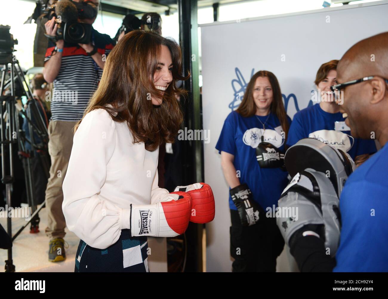 Former boxer duke mckenzie not pictured queen elizabeth olympic park hi ...