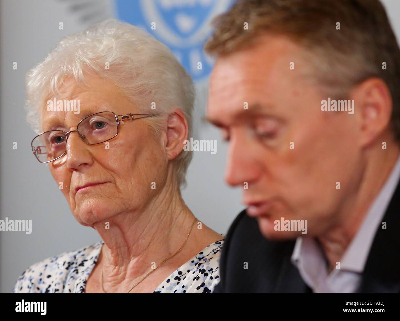 Maureen lock left widow of donald lock hi-res stock photography and ...