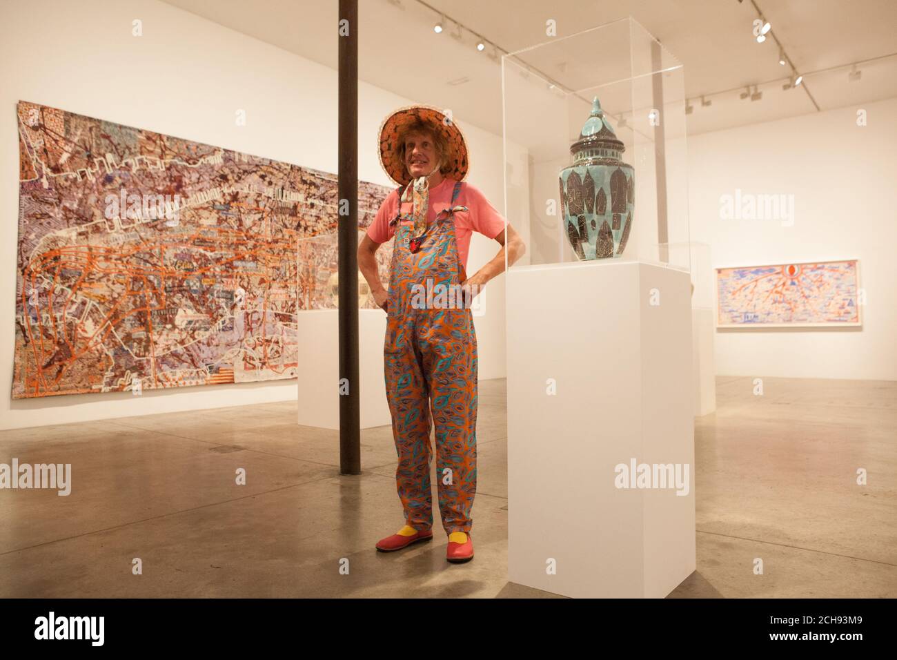 London, UK, 14 Sept 2020: Artist Grayson Perry presents his new ...