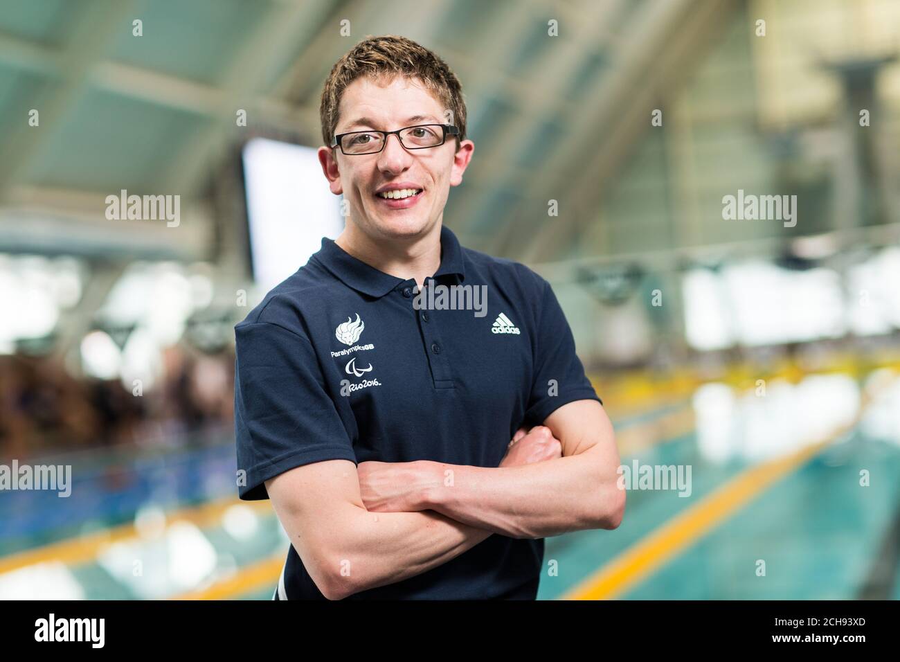 Scott Quin during the ParalympicsGB Swimming Team Announcement at ...