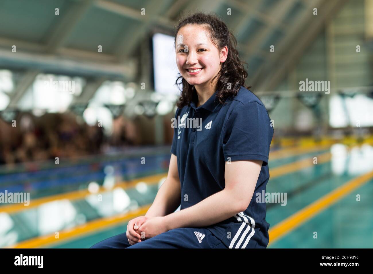 Alice Tai during the ParalympicsGB Swimming Team Announcement at ...
