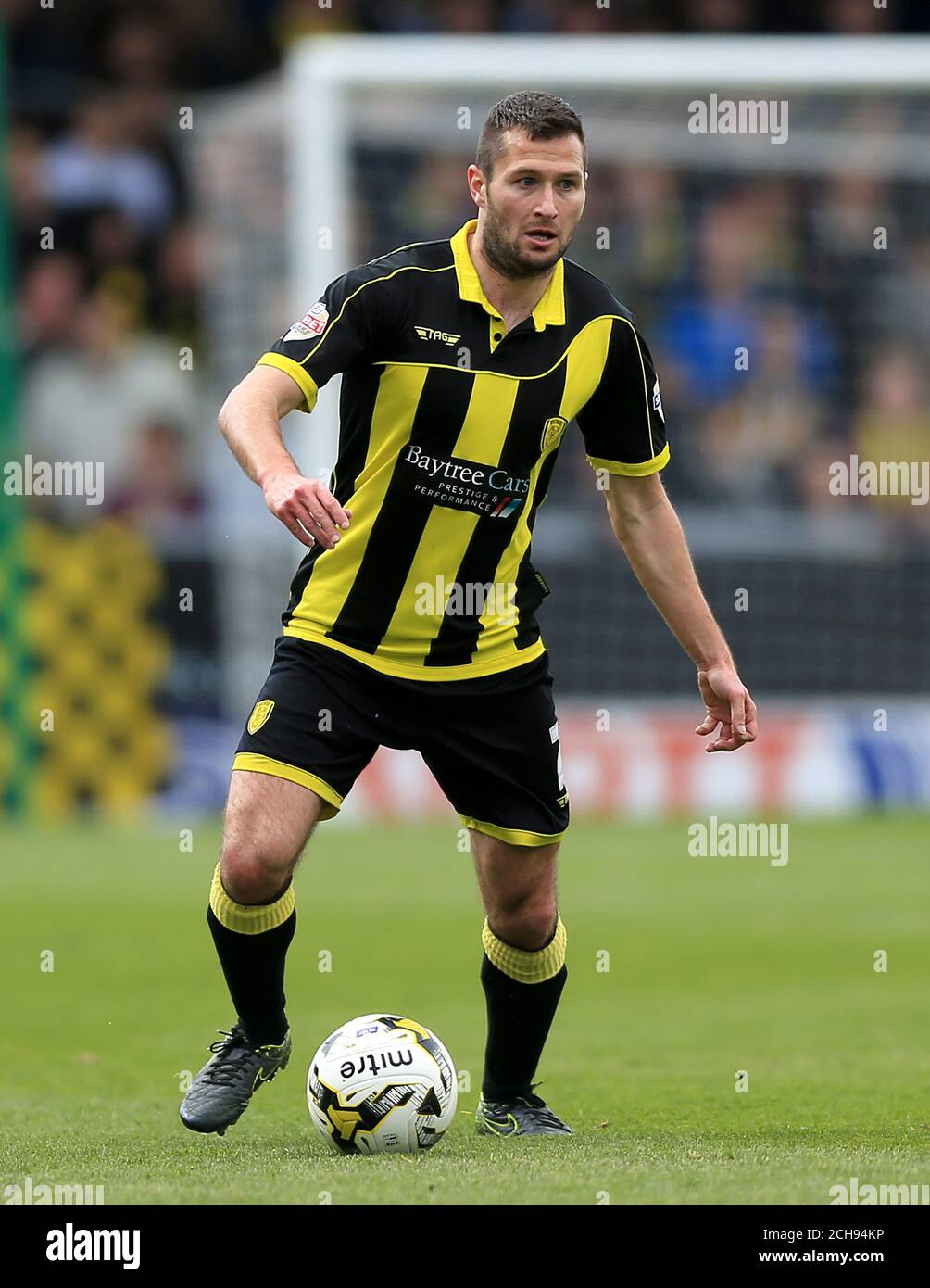 Burton Albion's Phil Edwards Stock Photo - Alamy
