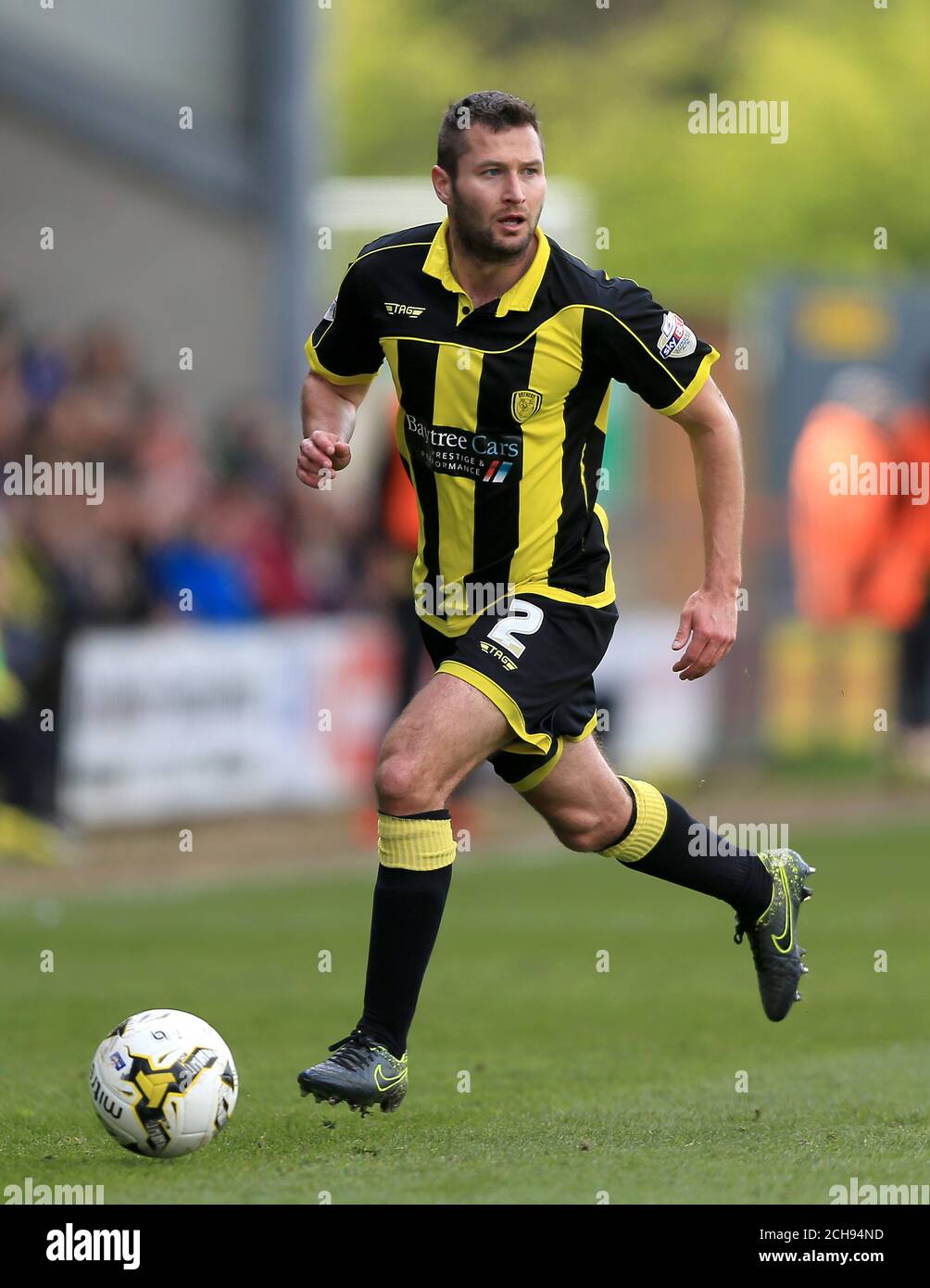 Burton Albion's Phil Edwards Stock Photo - Alamy