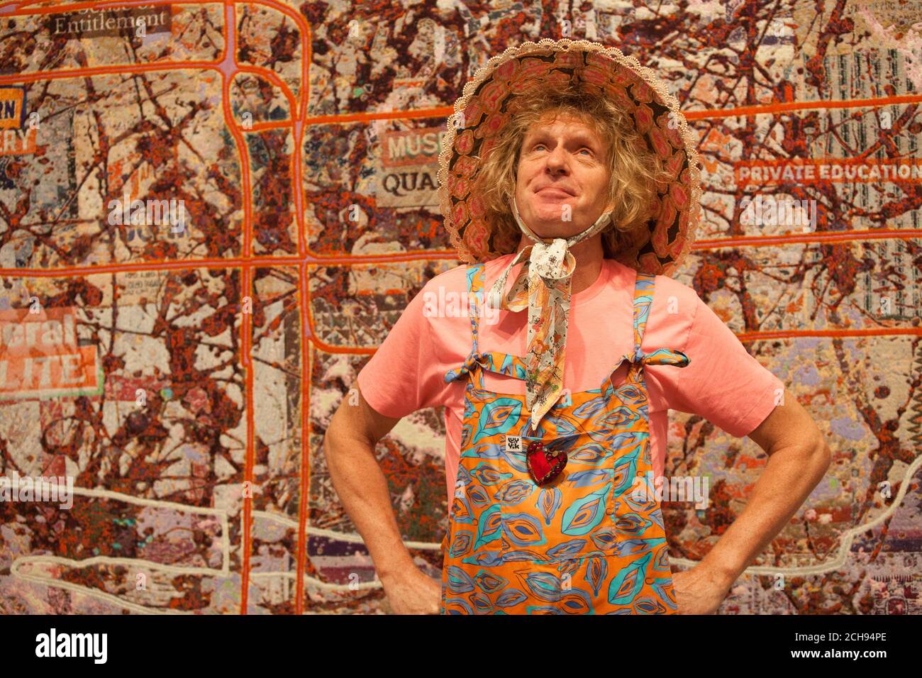 London, UK, 14 Sept 2020: Artist Grayson Perry presents his new ...