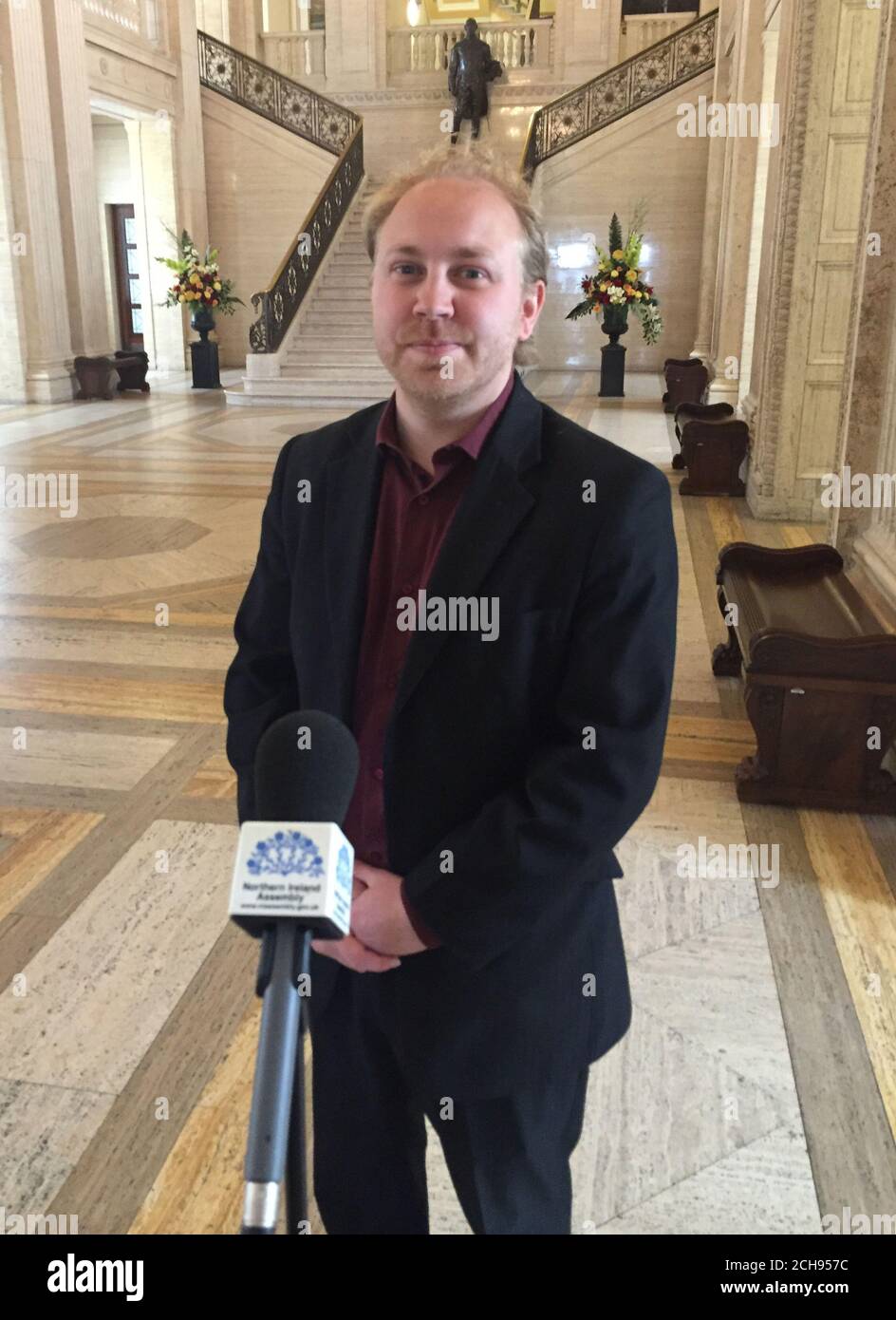 Green party ni leader steven agnew hi-res stock photography and images ...
