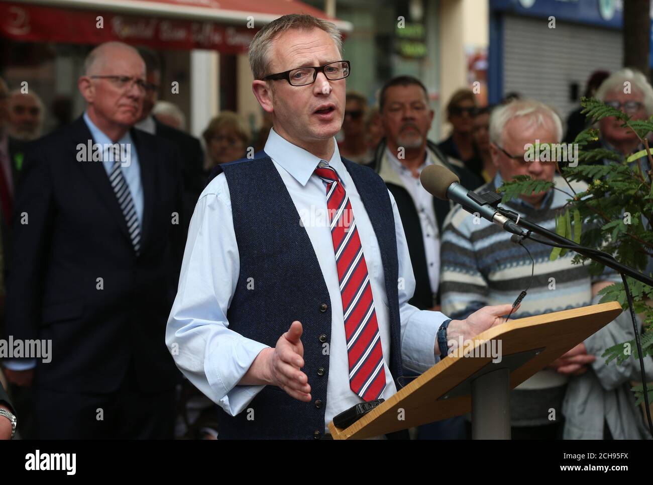 Alan McBride (who's wife and father in law where killed in the Shankill ...