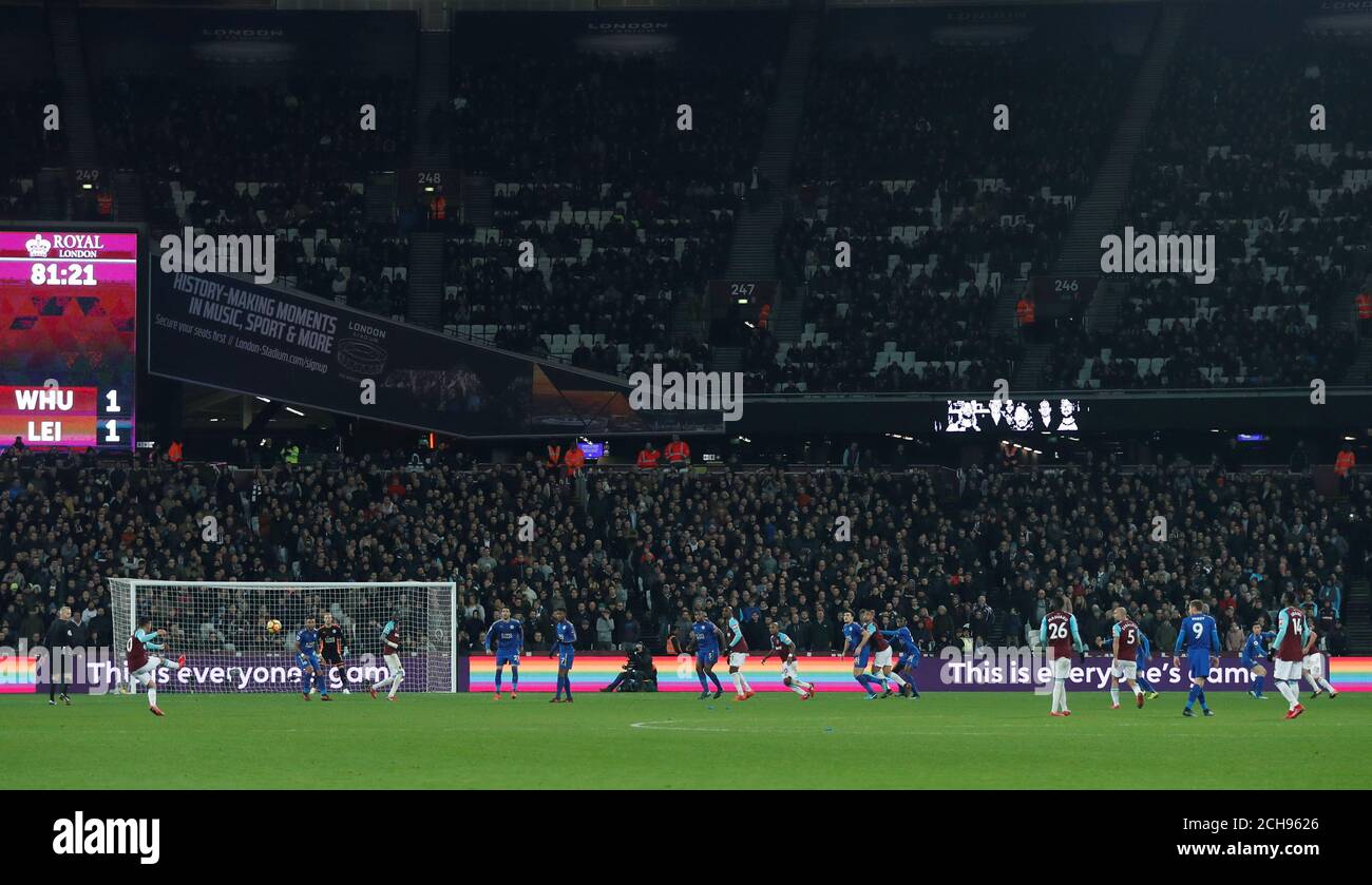 Football stadium advertising boards hi-res stock photography and images ...