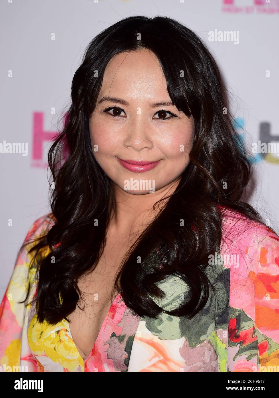 Ching He Huang attending the Lorraine High Street Fashion Awards, at ...