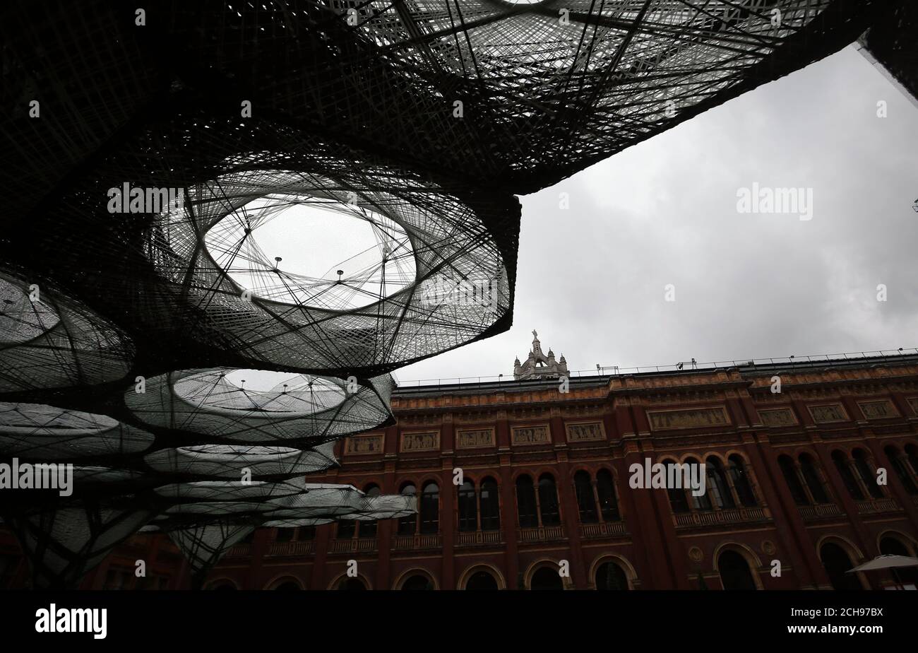 The Elytra Filament Pavilion, a new garden installation created by a ...