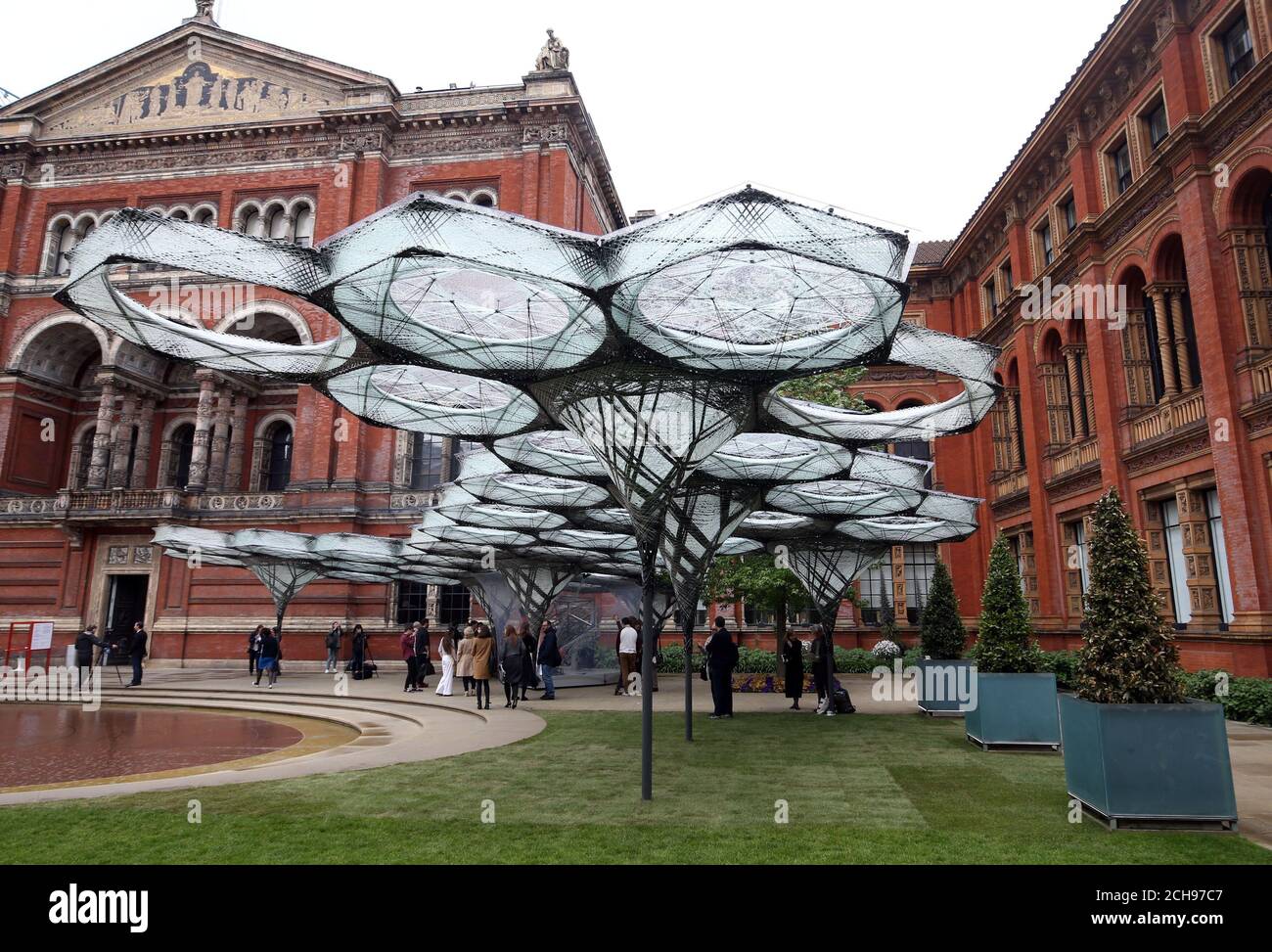 The Elytra Filament Pavilion, a new garden installation created by a ...