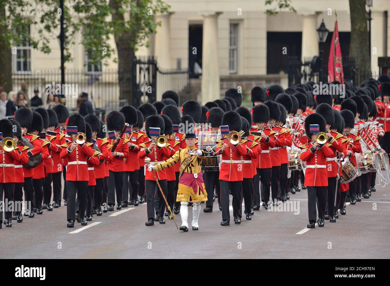 The guardsmen parade marches hi-res stock photography and images - Alamy