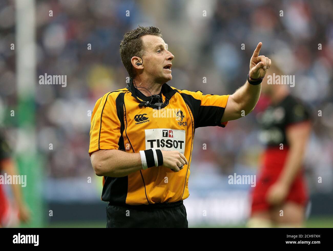 Nigel Owens, match referee Stock Photo - Alamy
