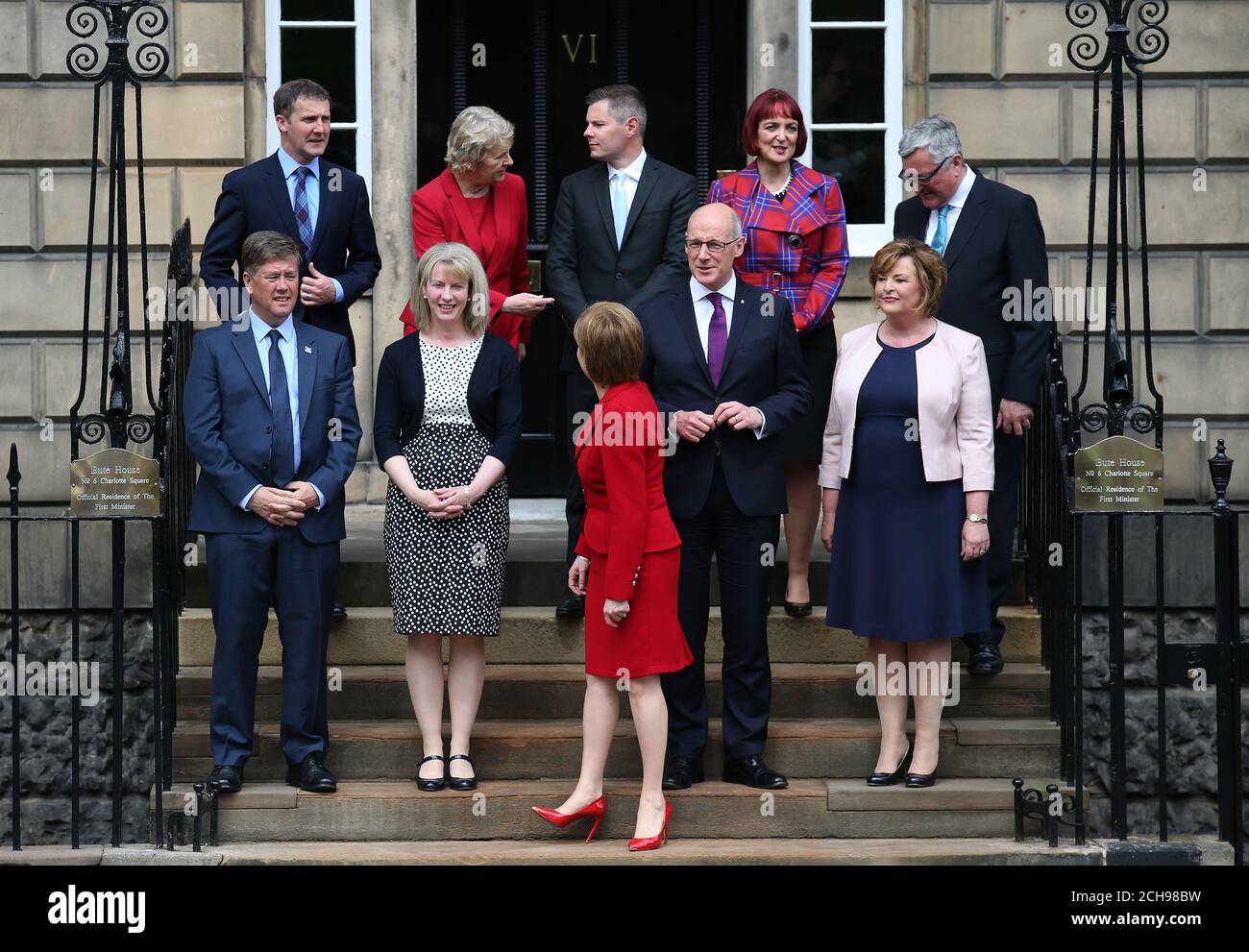 Roseanna cunningham cabinet secretary for environment hi-res stock ...