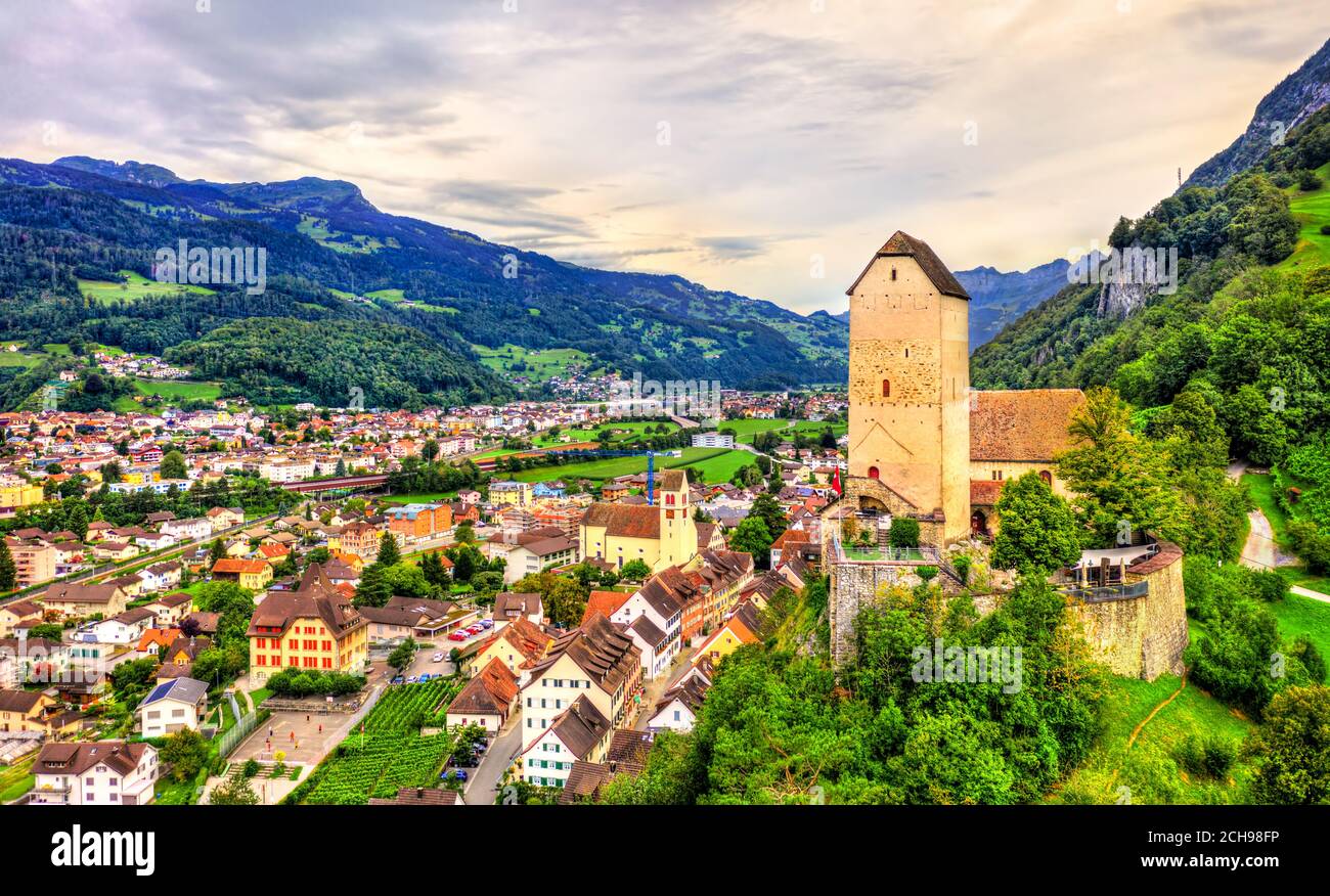 Sargans hi-res stock photography and images - Alamy