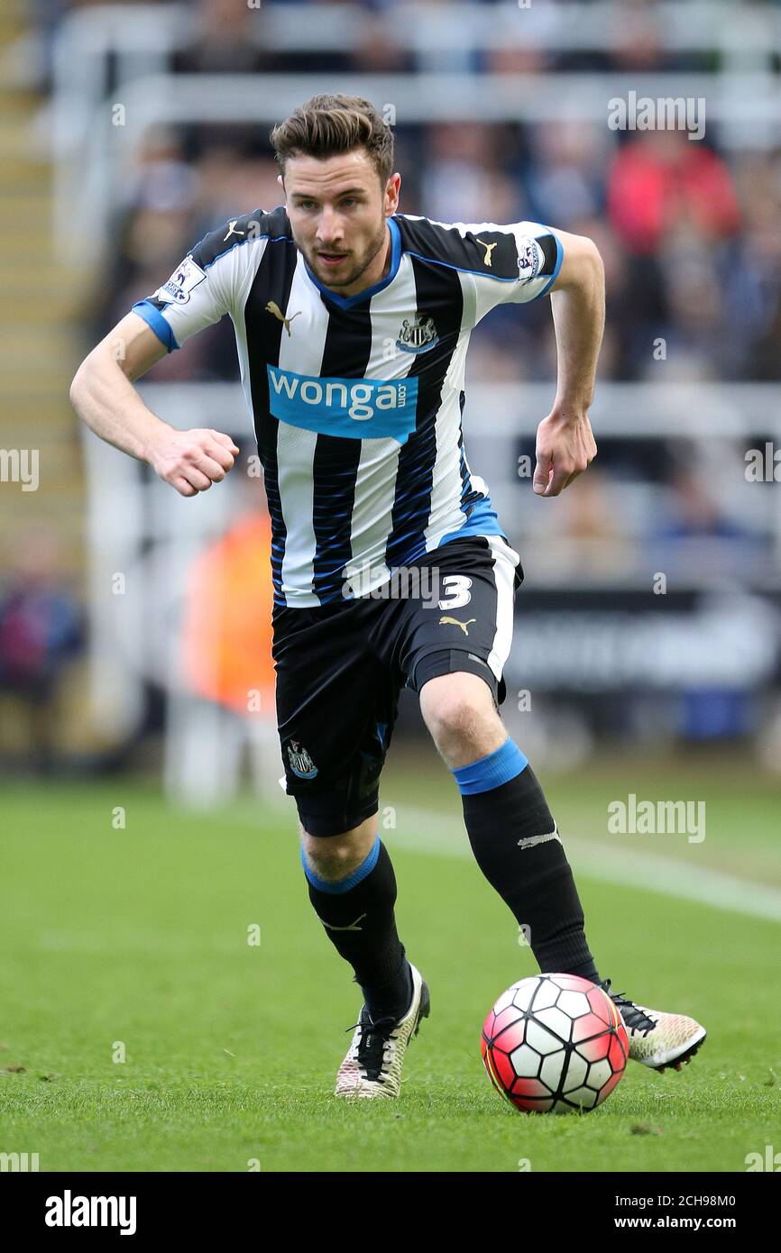 Newcastle United's Paul Dummett during the Barclays Premier League ...