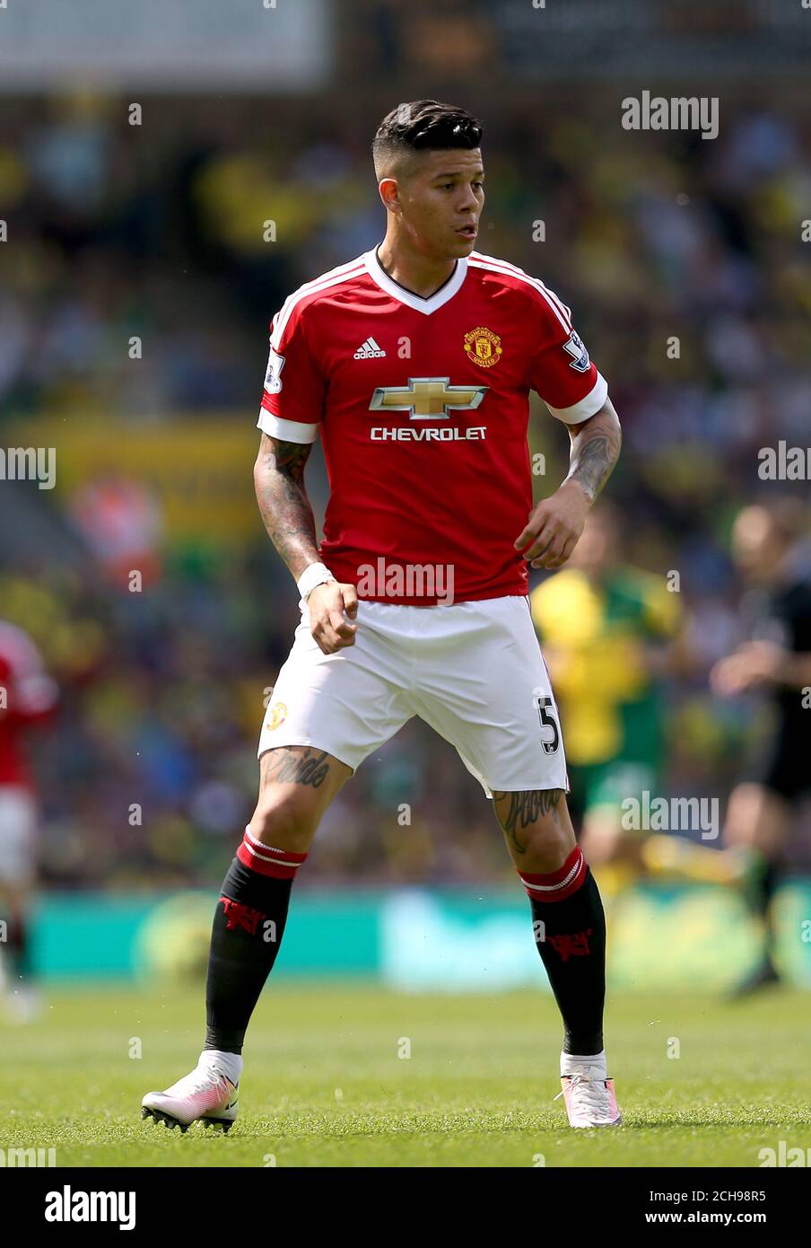 Manchester United's Marcos Rojo Stock Photo - Alamy