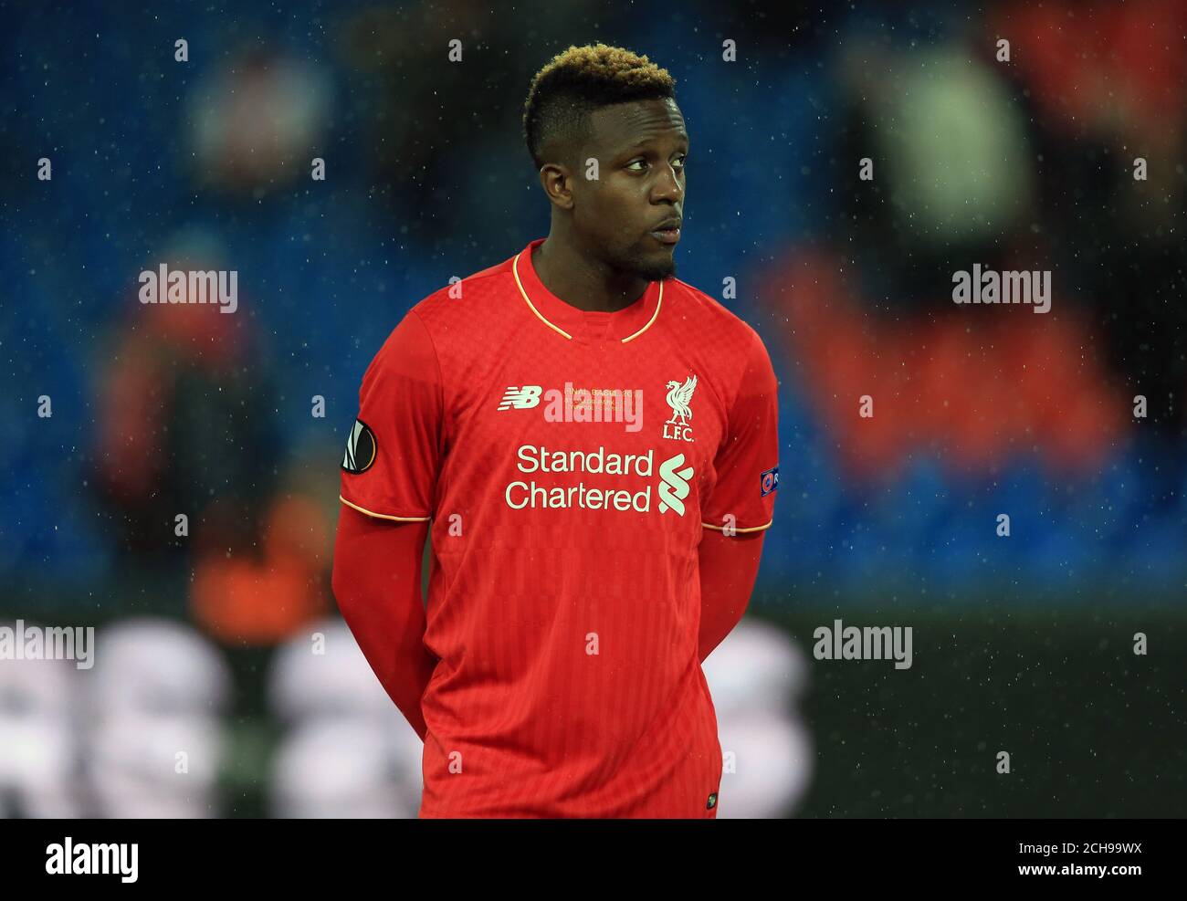 Liverpool's Divock Origi looks dejected after the UEFA Europa League ...
