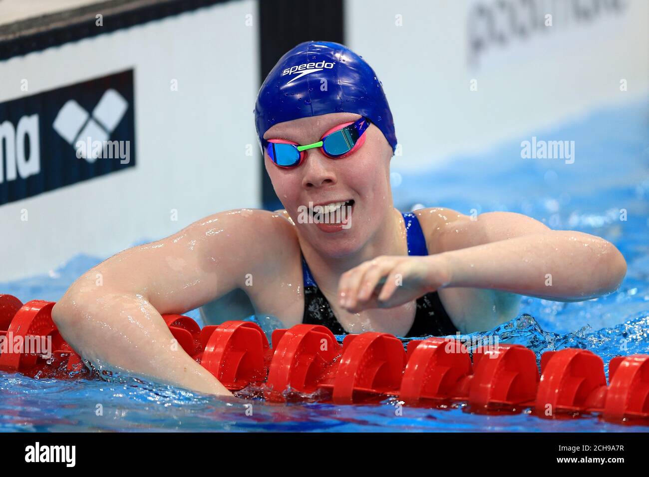 Womens 100m butterfly preliminaries hi-res stock photography and images ...