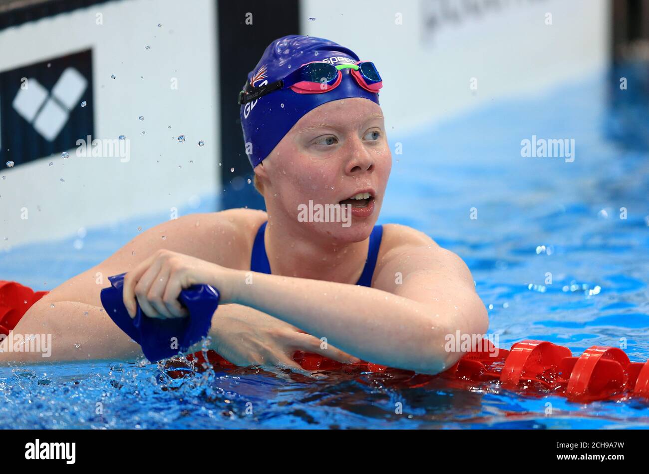 Great Britain's Laura Stephens after her heat in the Women's 100m ...