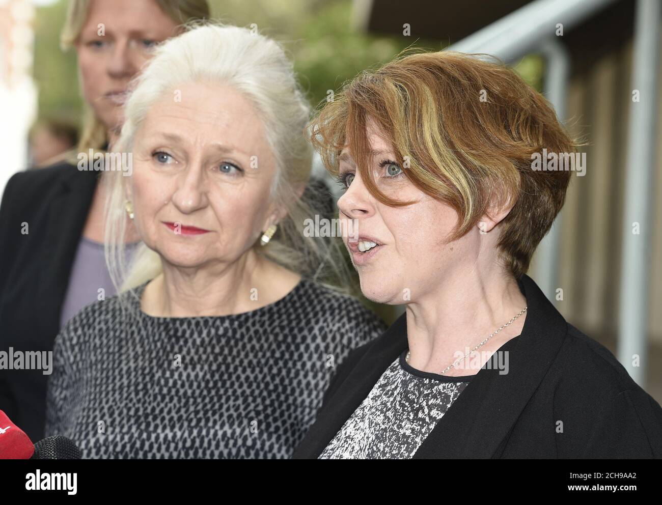 Sheelagh (left) and Zoe Alexander, mother and sister of Nick Alexander ...