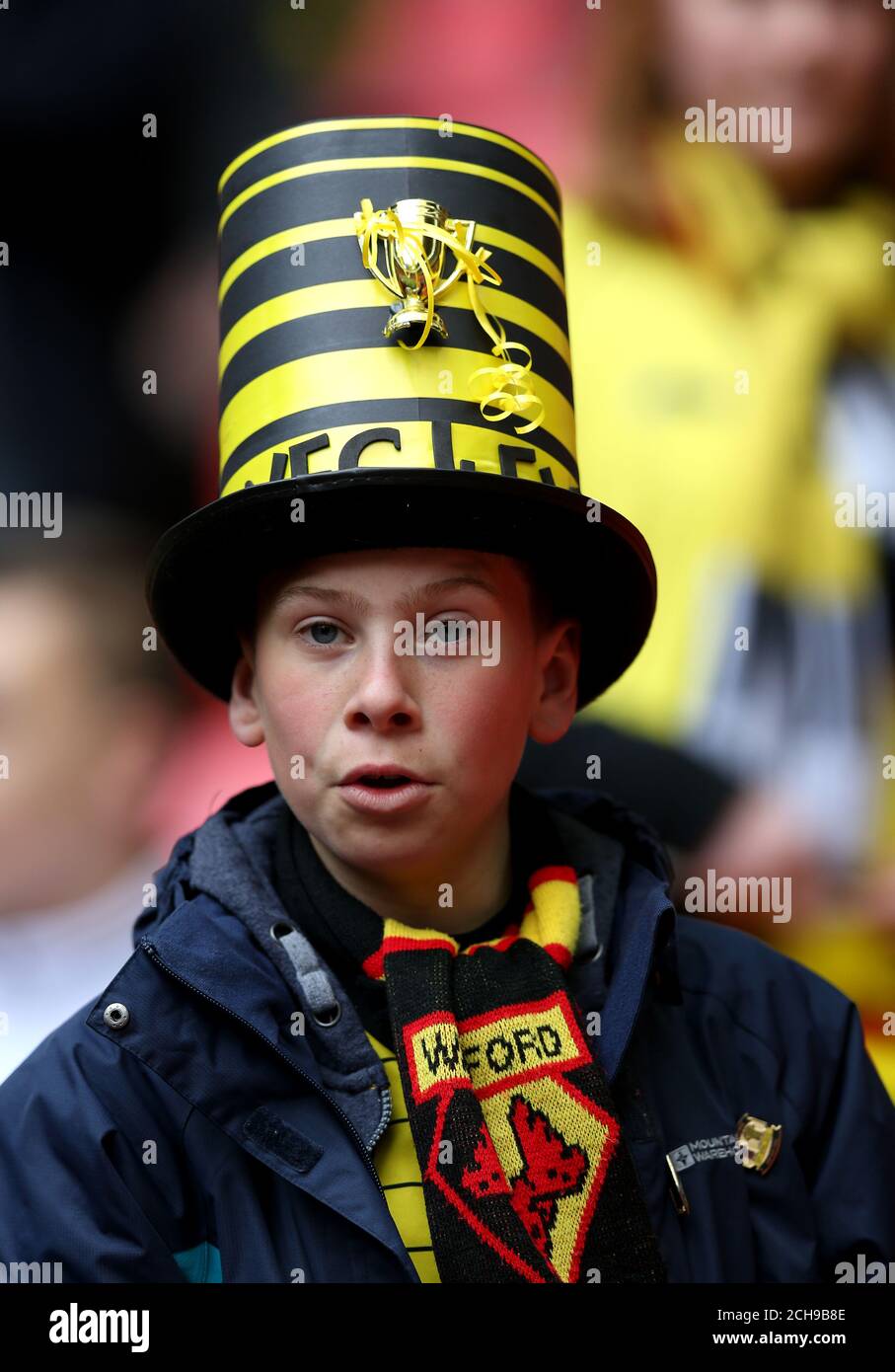 Watford fan in stands hi-res stock photography and images - Alamy