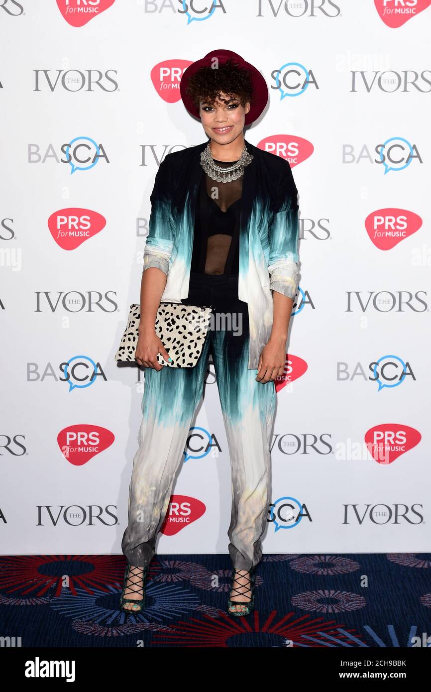 Andreya Triana attending the 61st Annual Ivor Novello Music Awards at ...