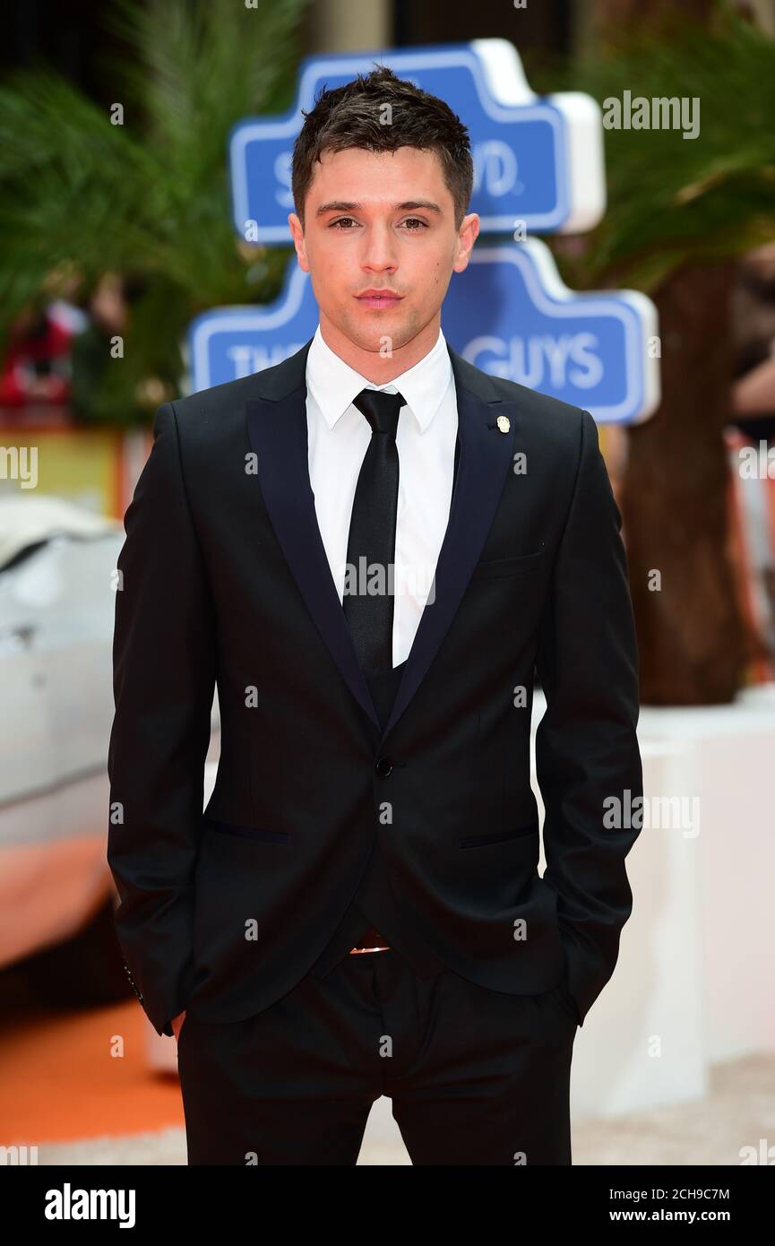 JJ Hamblett attending the Nice Guys UK Premiere at Odeon cinema ...