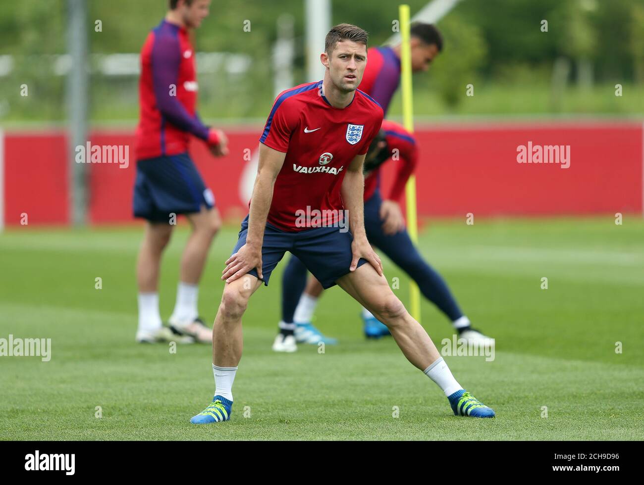 Englands gary cahill during training session at st georges park hi-res ...