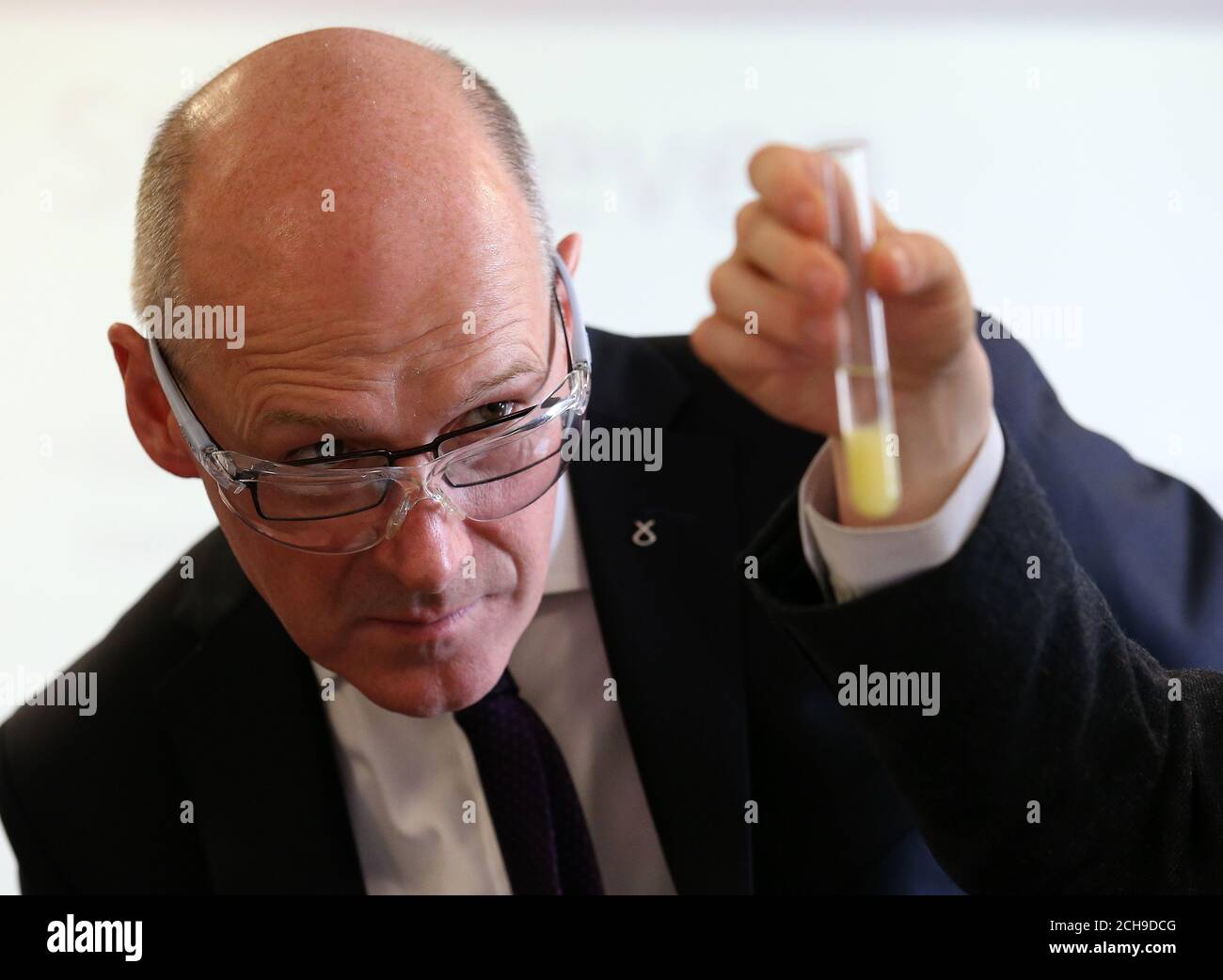 Deputy First Minister and new Education Secretary John Swinney during a ...
